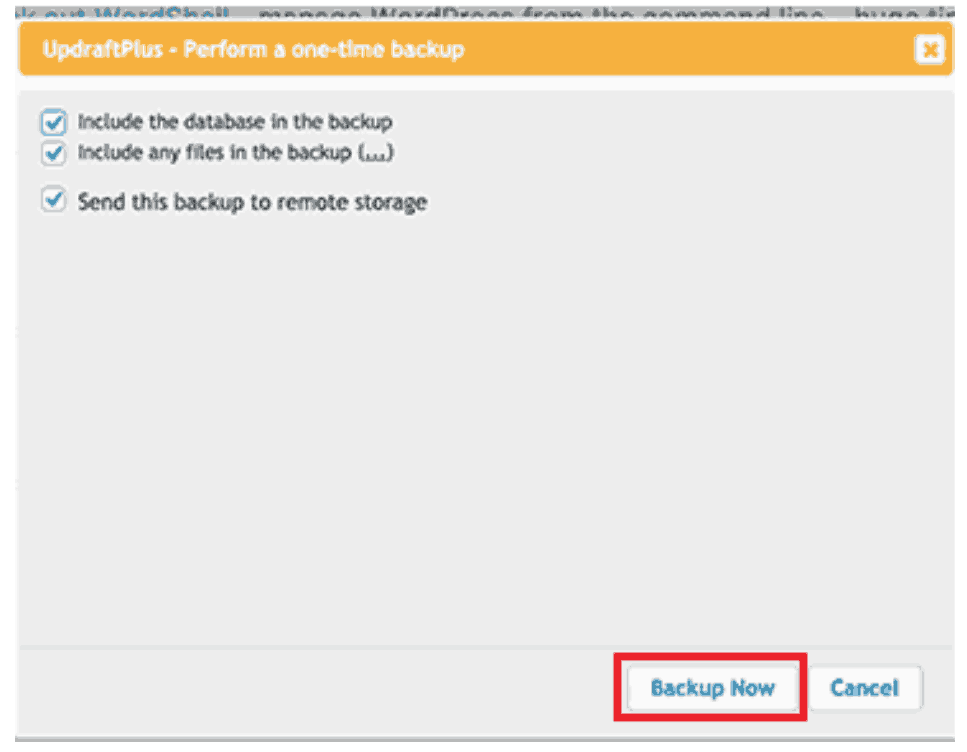 Backup Restore Wordpress Site With Updraftplus Wp Stairs