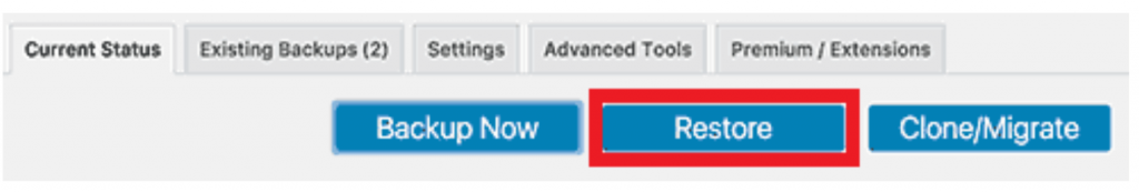 Backup Restore Wordpress Site With Updraftplus Wp Stairs